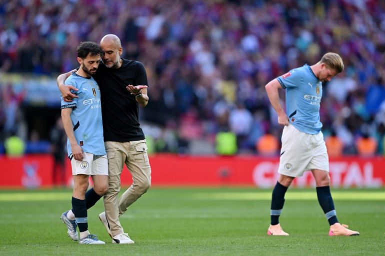 Manchester City 0 Crystal Palace 1: City player ratings from Wembley.