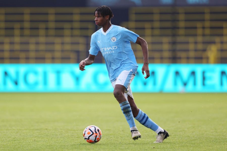 A young defender looks set for a bright future at Manchester City.
