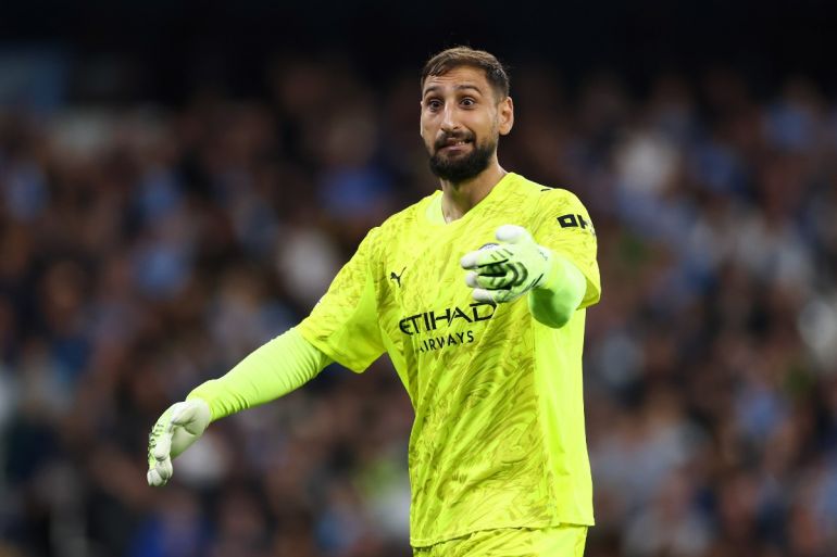 The new number-one keeper at Manchester City feels right at home.