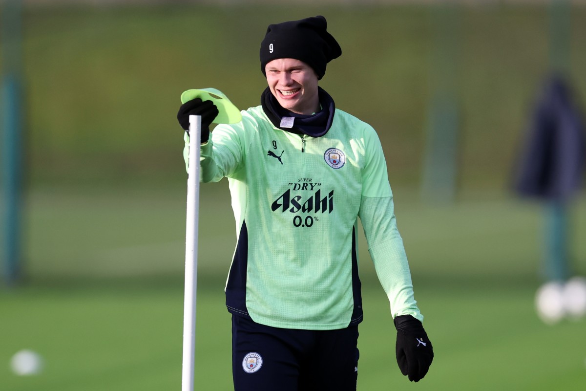 Erling Haaland has to be at his best for Manchester City tomorrow.
