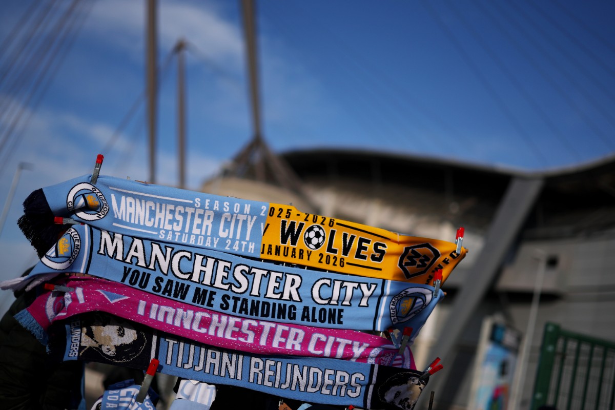 The starting lineups are in ahead of City's clash with Wolves.